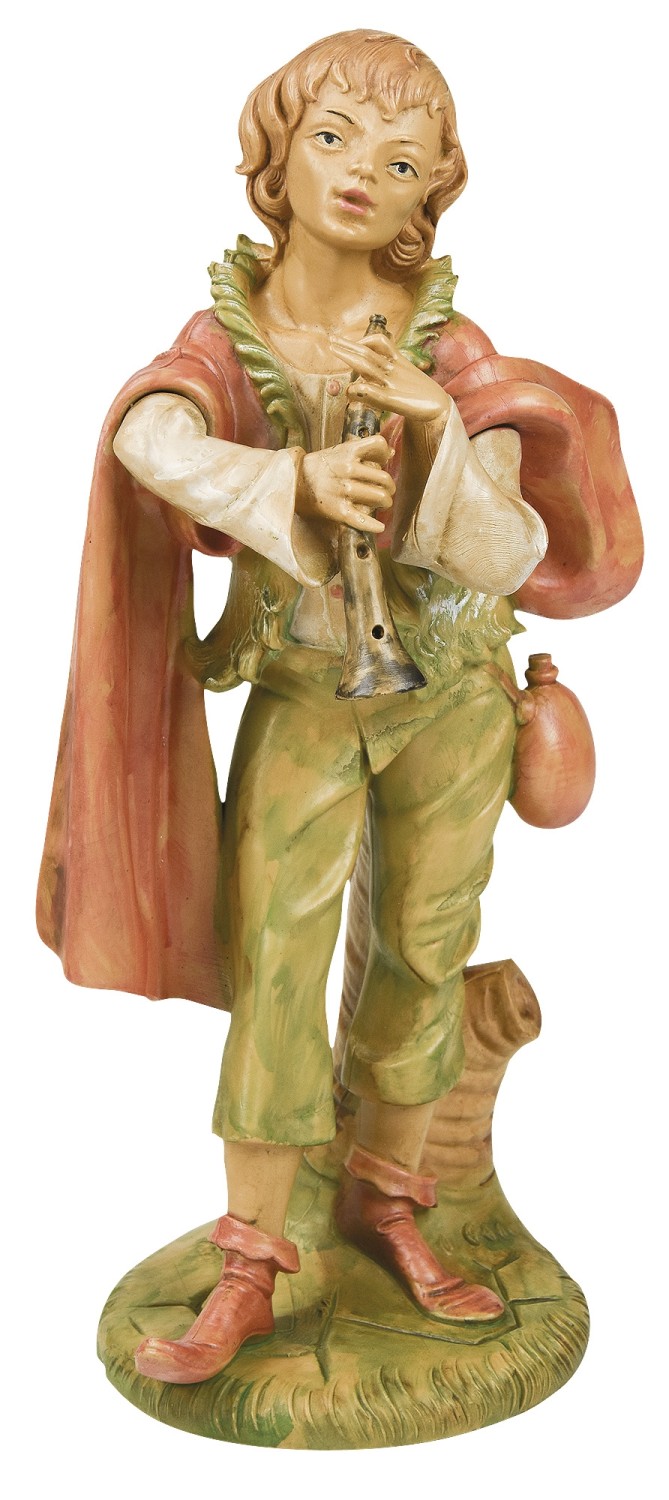 pifferaio - statue presepe cm 30 e Laboratorio Gruppo Liturgico