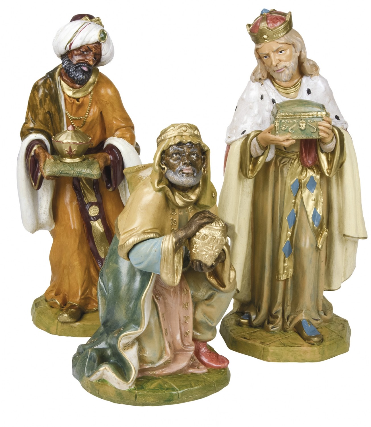 Re Magi - statue presepe cm 30 e Laboratorio Gruppo Liturgico