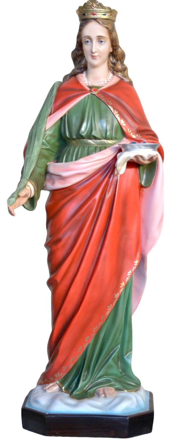 Santa Lucia cm 130 - Santa Lucia e Laboratorio Gruppo Liturgico