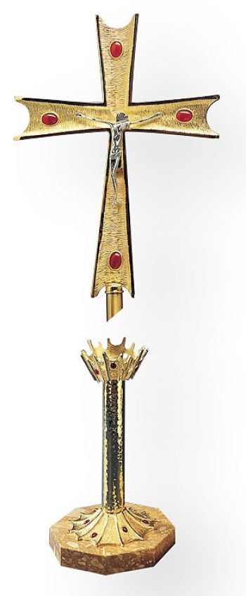 Processional cross with stand - processional crosses and Laboratorio ...