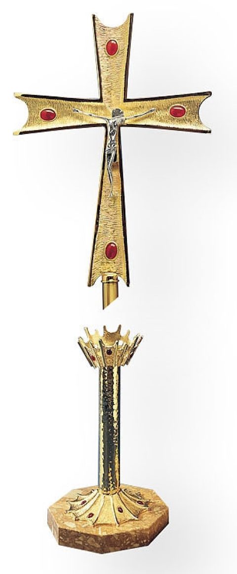 Processional cross with stand - processional crosses and Laboratorio ...