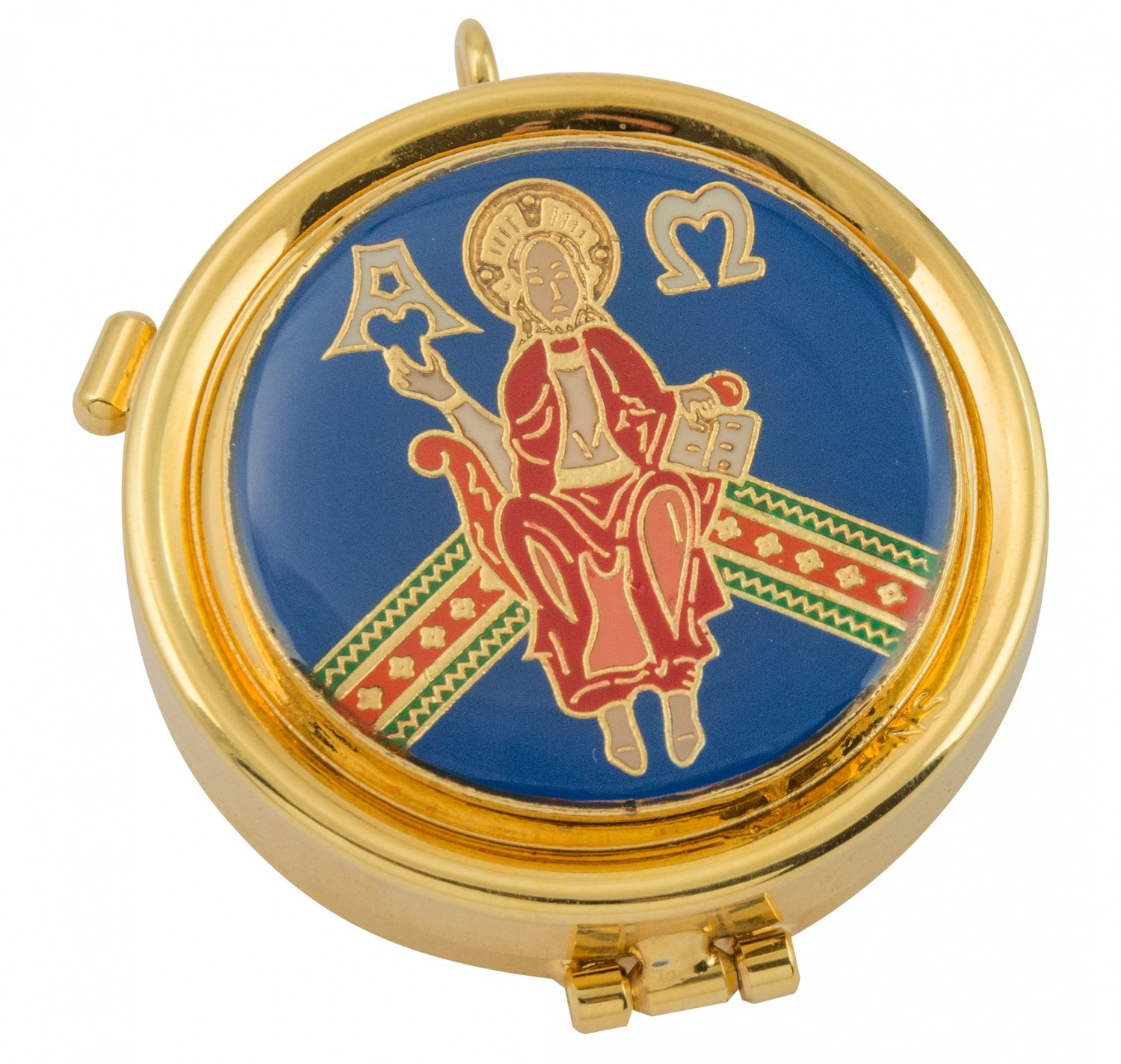 enameled pyx - Pyxes and Laboratorio Gruppo Liturgico