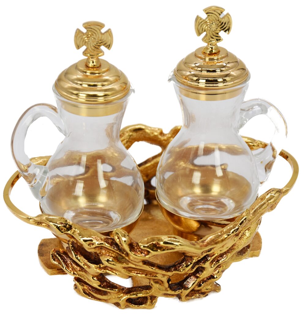 Cruets set - cruets sets and Laboratorio Gruppo Liturgico