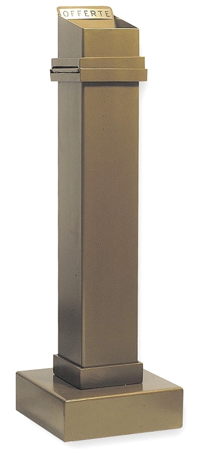 Standing offering box - offering boxes and Laboratorio Gruppo Liturgico