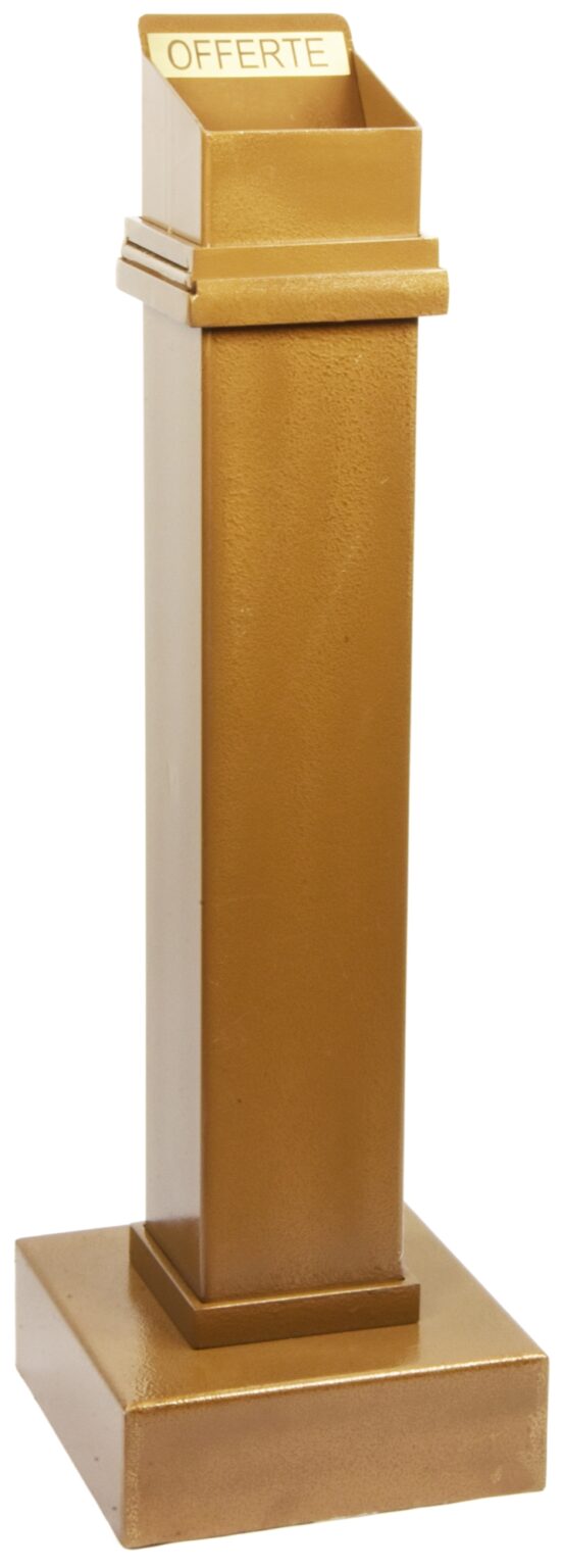 Standing offering box - offering boxes and Laboratorio Gruppo Liturgico