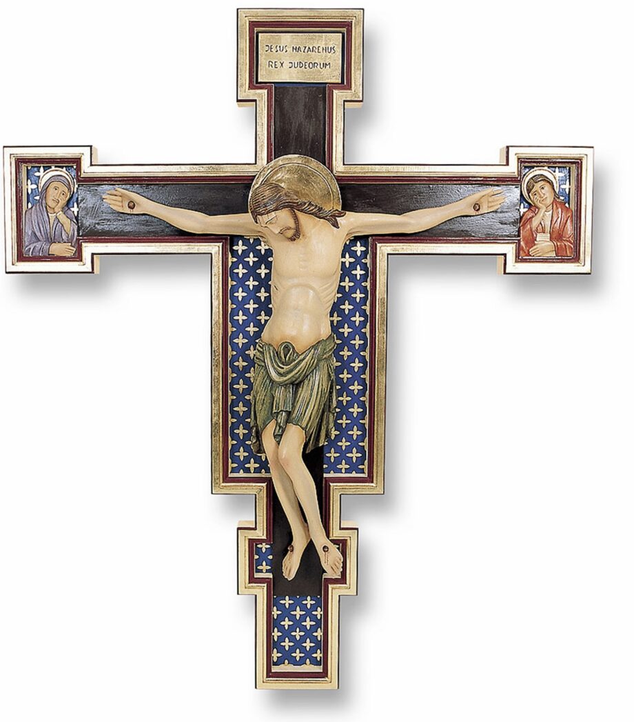 crucifix - Crucifixes -carved wooden- and Laboratorio Gruppo Liturgico