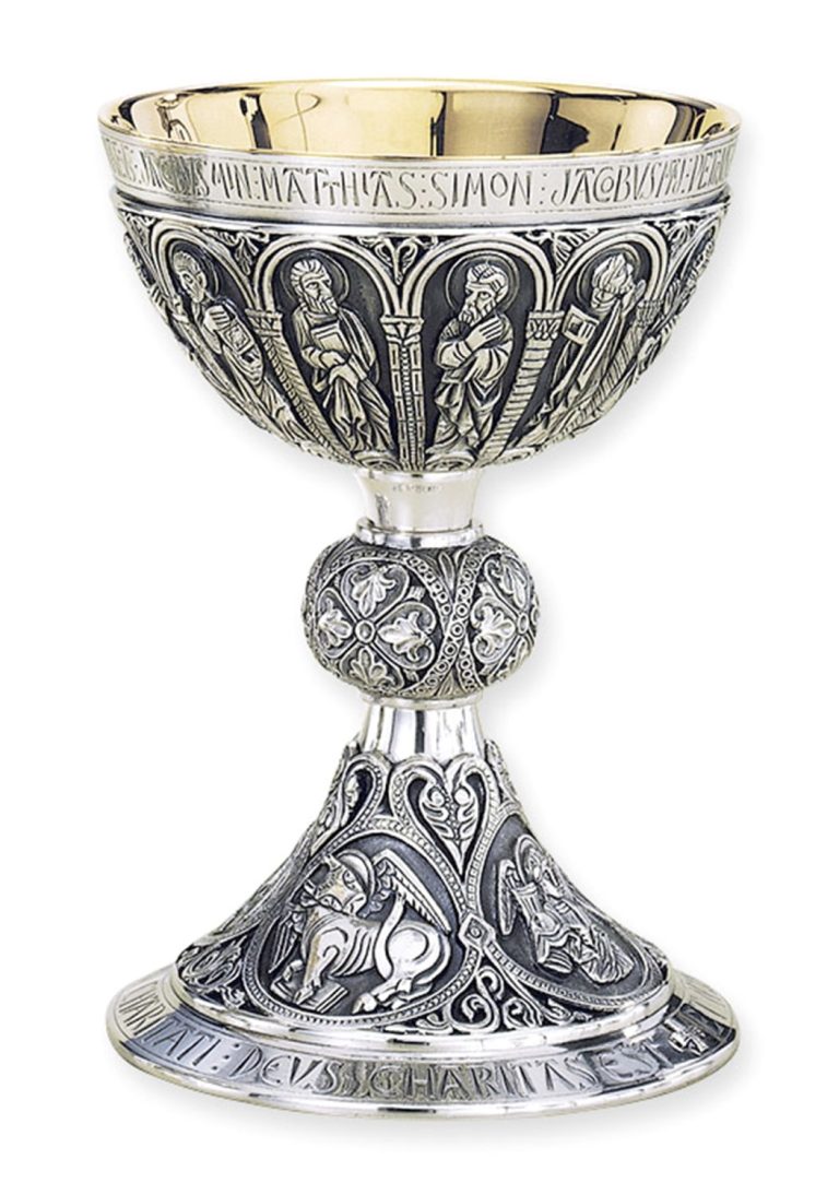 cáliz y patena - colección en plata de ley y Laboratorio Gruppo Liturgico
