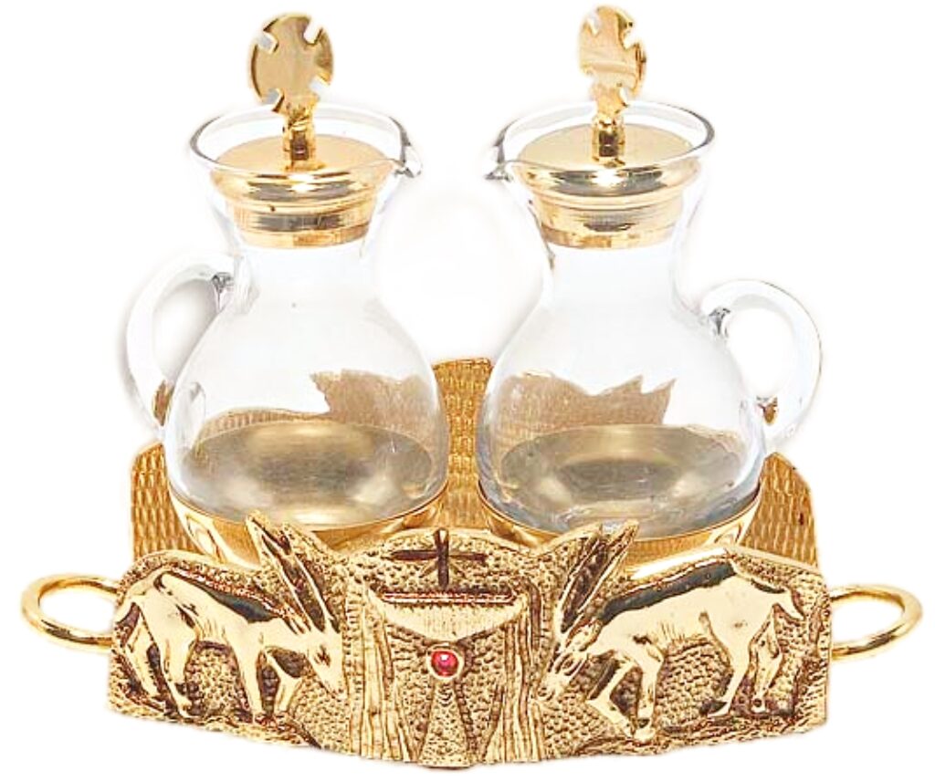 Cruets set - cruets sets and Laboratorio Gruppo Liturgico
