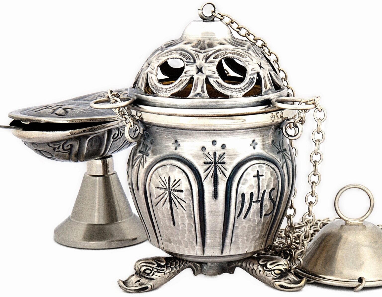 censer and boat - censers-holy water pots and Laboratorio Gruppo Liturgico