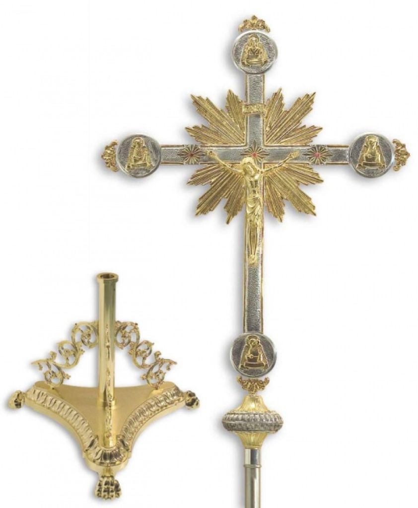 Processional cross with base - processional crosses and Laboratorio ...