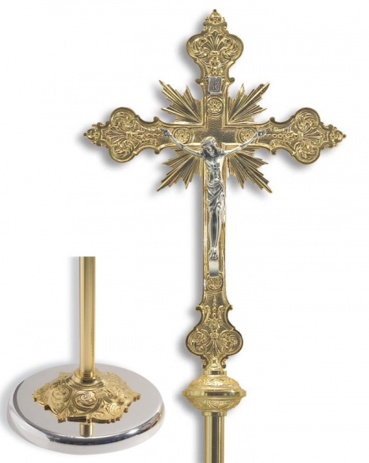 Processional cross with stand - processional crosses and Laboratorio ...