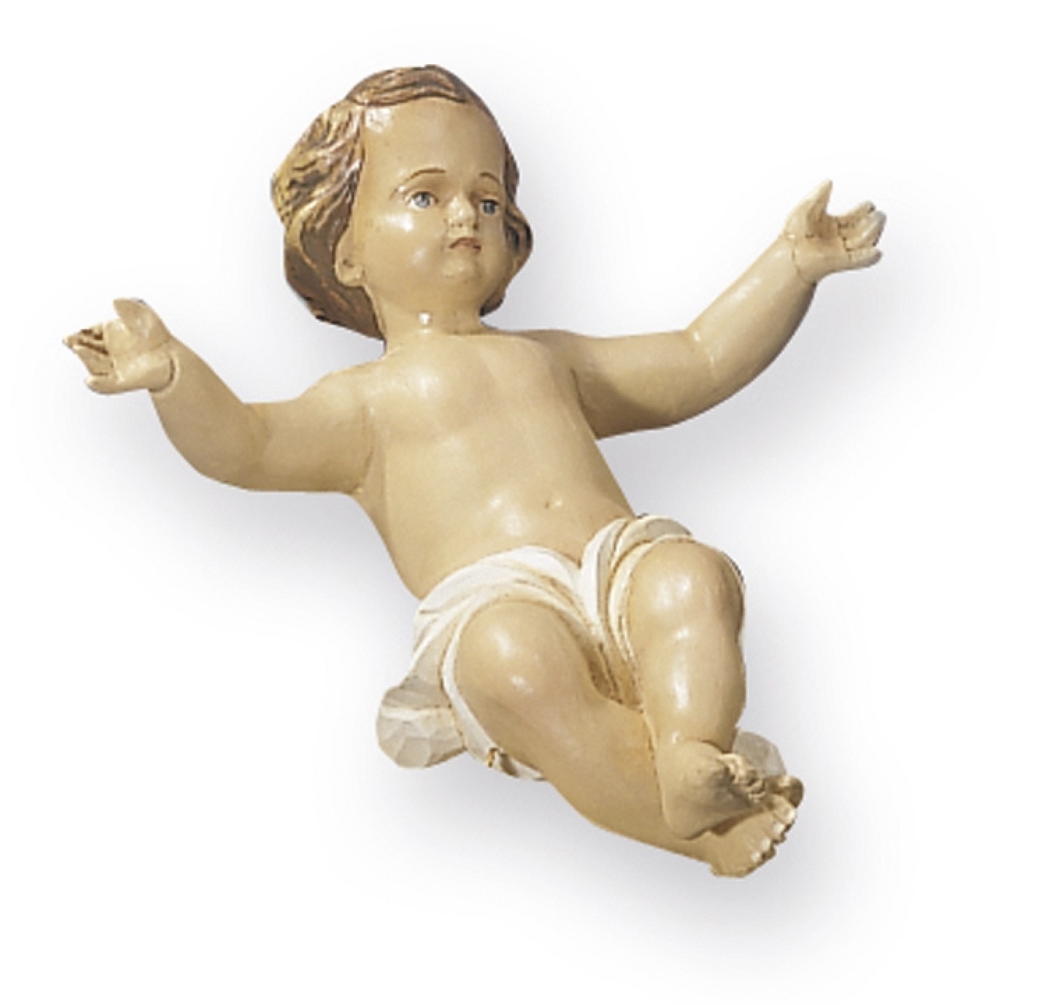 infant Jesus cm 28 / 11" - hand decorated resin and Laboratorio Gruppo ...