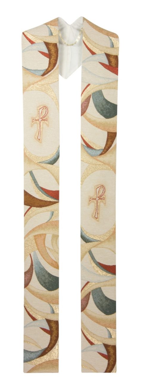 stole - embroidered stole and Laboratorio Gruppo Liturgico