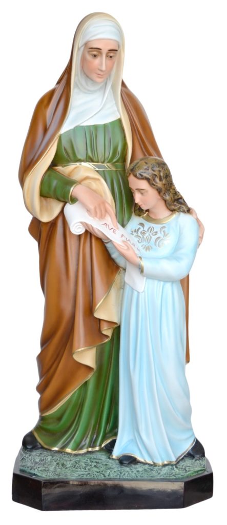 Sant'Anna con Maria bambina cm 140 - Sant'Anna con Maria Bambina e ...