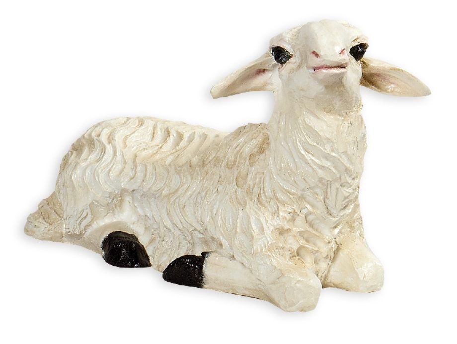 seated sheep - nativity cm 65 / 25,6" and Laboratorio Gruppo Liturgico
