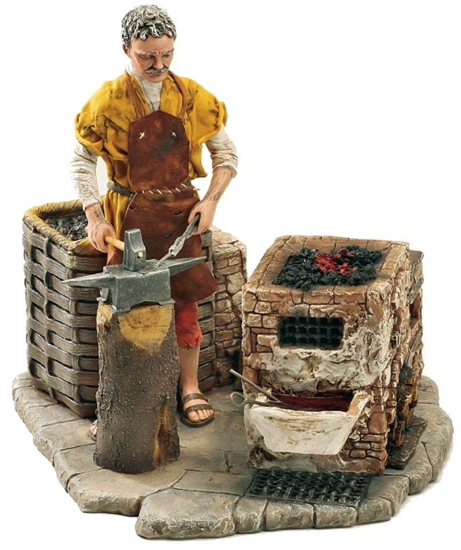 blacksmith - mechanical moving statues and Laboratorio Gruppo Liturgico