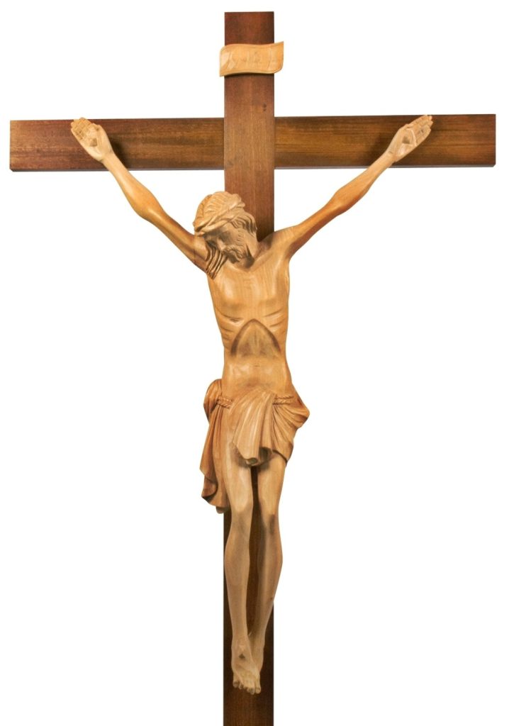 Crucifixion scene in fiberglass - Crucifixes -carved wooden- and ...