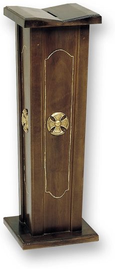 Standing offering box - offering boxes and Laboratorio Gruppo Liturgico