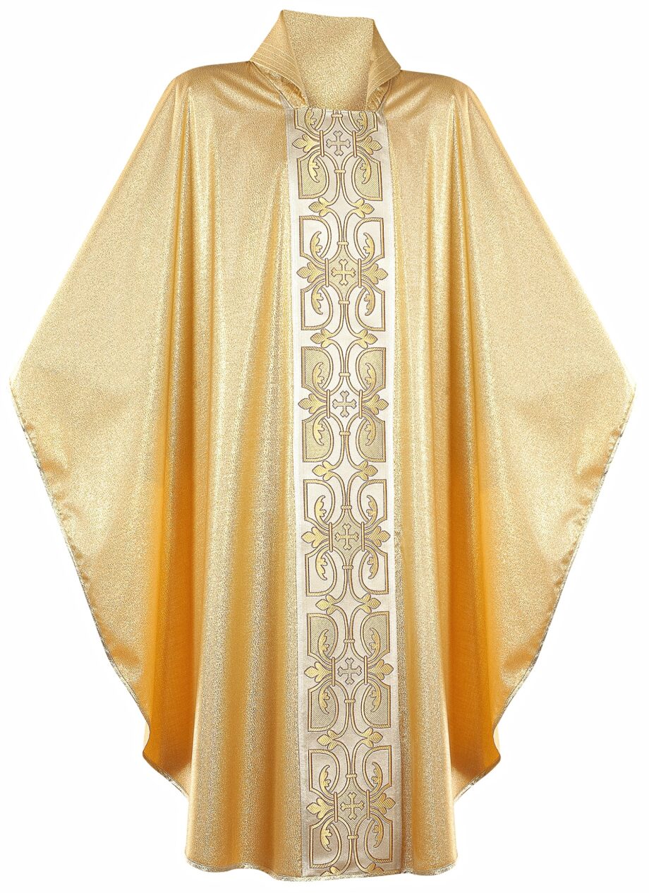 Chasuble - with orphrey and Laboratorio Gruppo Liturgico