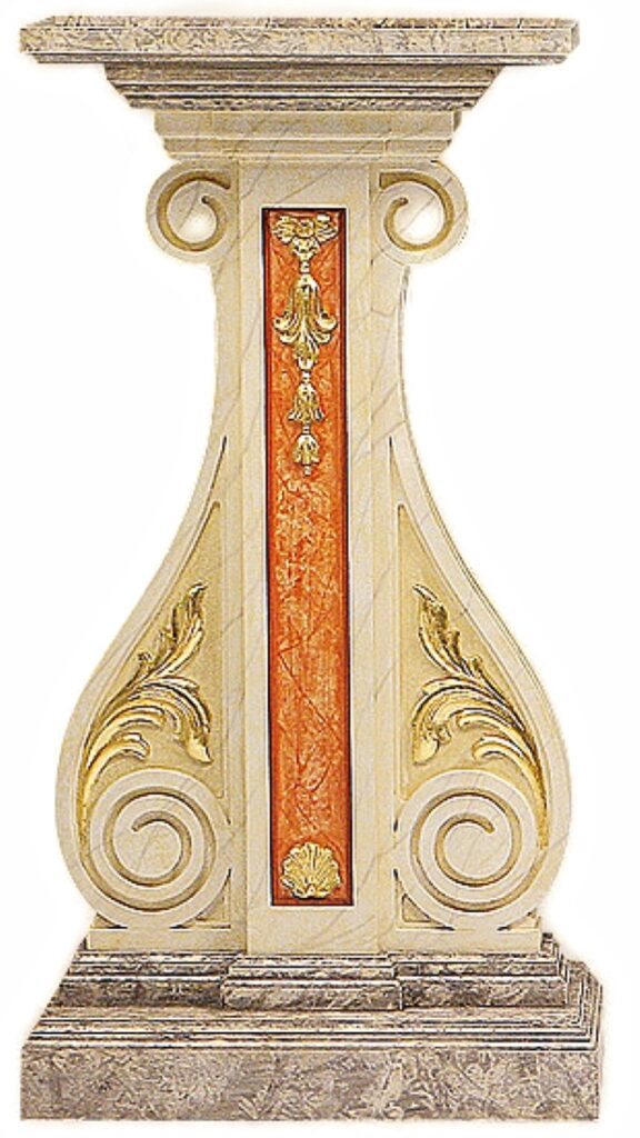 Column - Art 1865, Columns for statue or tabernacle and Laboratorio ...