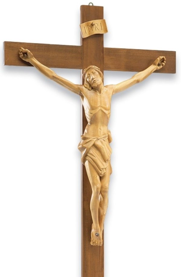 crucifix - Crucifixes -carved wooden- and Laboratorio Gruppo Liturgico