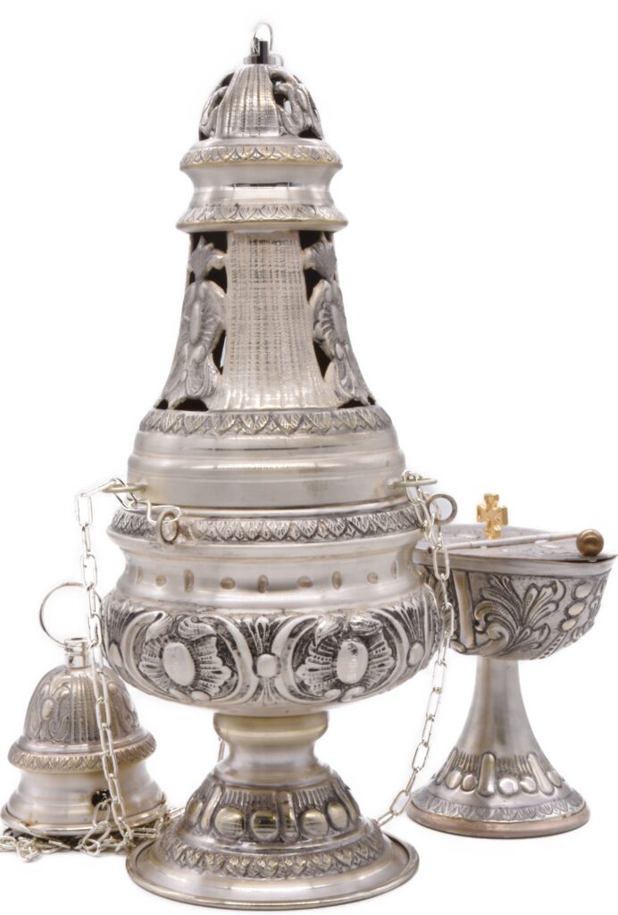 holy water pot - censers-holy water pots and Laboratorio Gruppo Liturgico