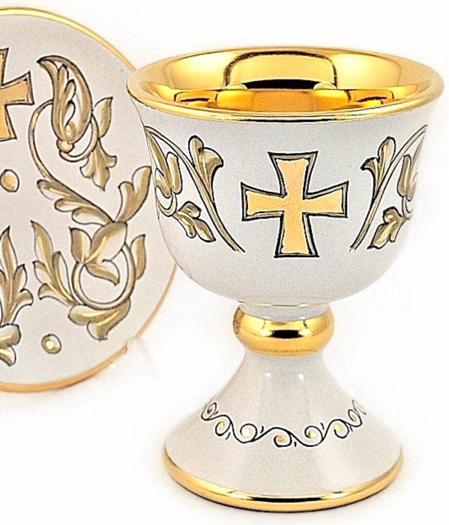 cáliz en cerámica y patena - colección calices y Laboratorio Gruppo ...