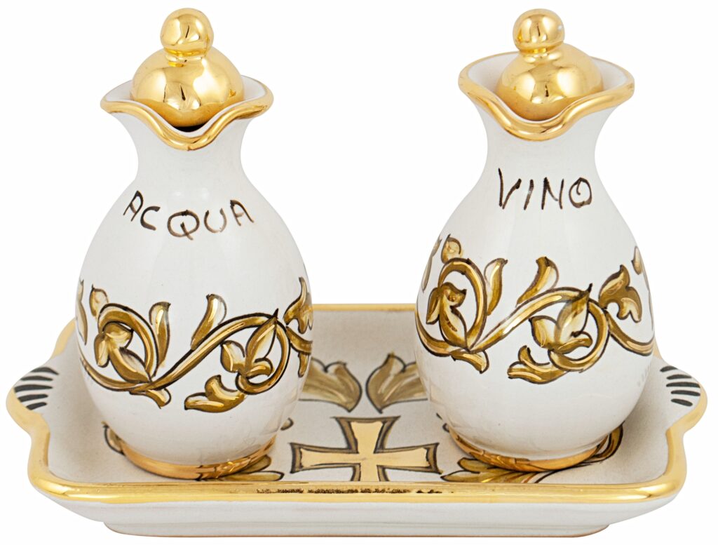 Cruet set - cruets sets and Laboratorio Gruppo Liturgico