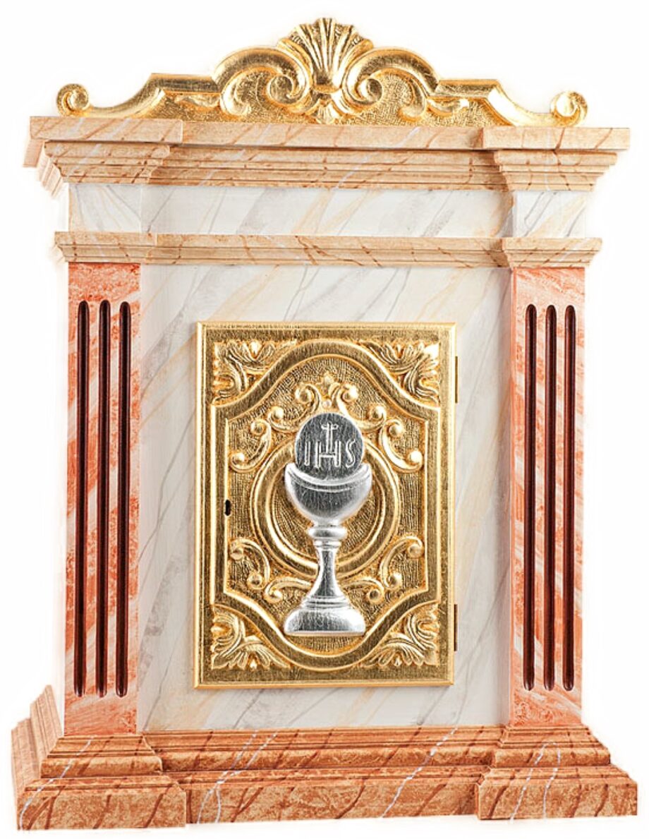 tabernacle - art 1666, Wood tabernacles and Laboratorio Gruppo Liturgico