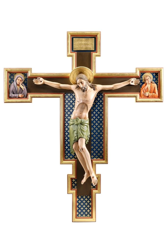Crucifixes -carved wooden- Laboratorio Gruppo Liturgico