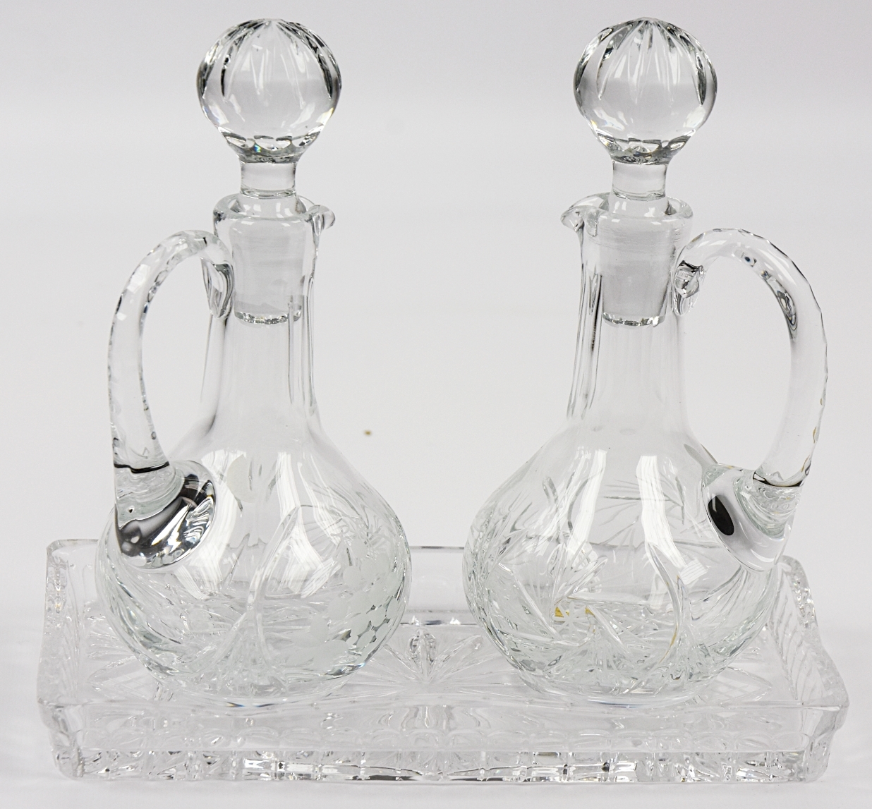 Cristall cruets set - cruets sets and Laboratorio Gruppo Liturgico