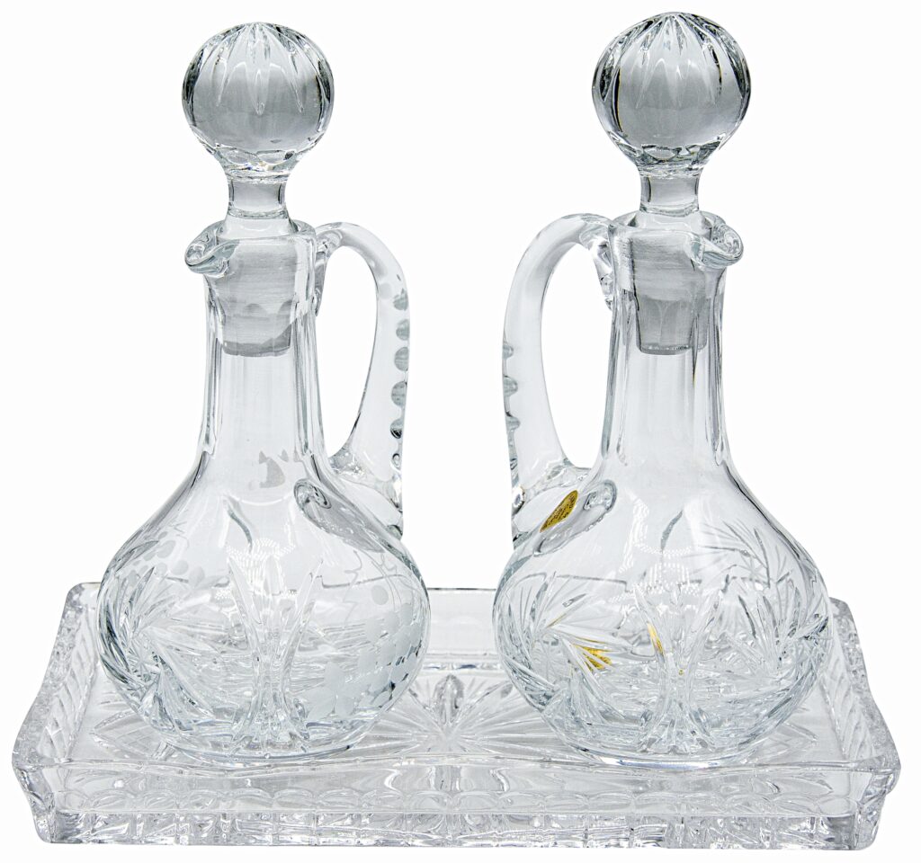Cristall cruets set - cruets sets and Laboratorio Gruppo Liturgico