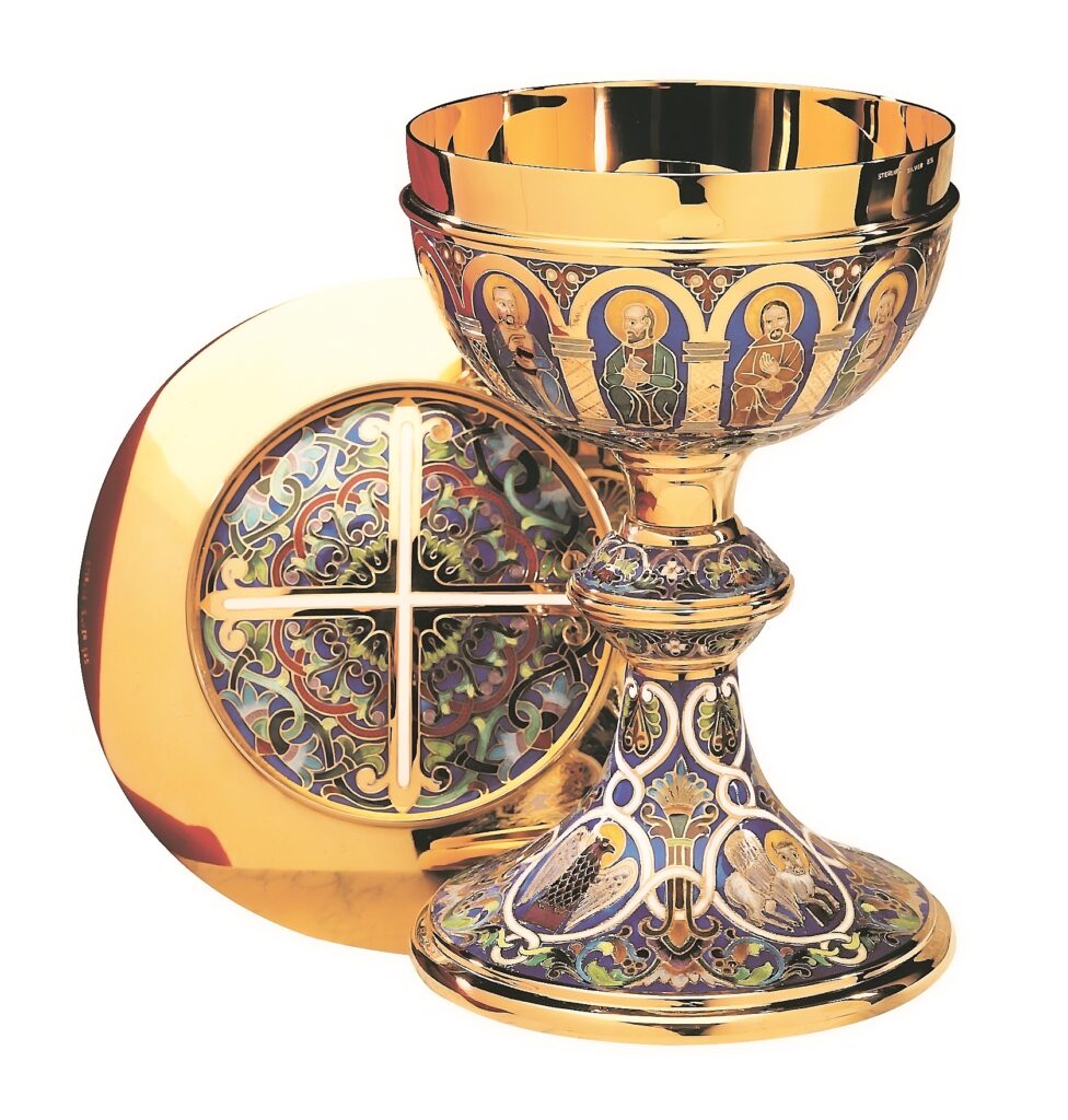 Cáliz y patena - colección en plata de ley y Laboratorio Gruppo Liturgico