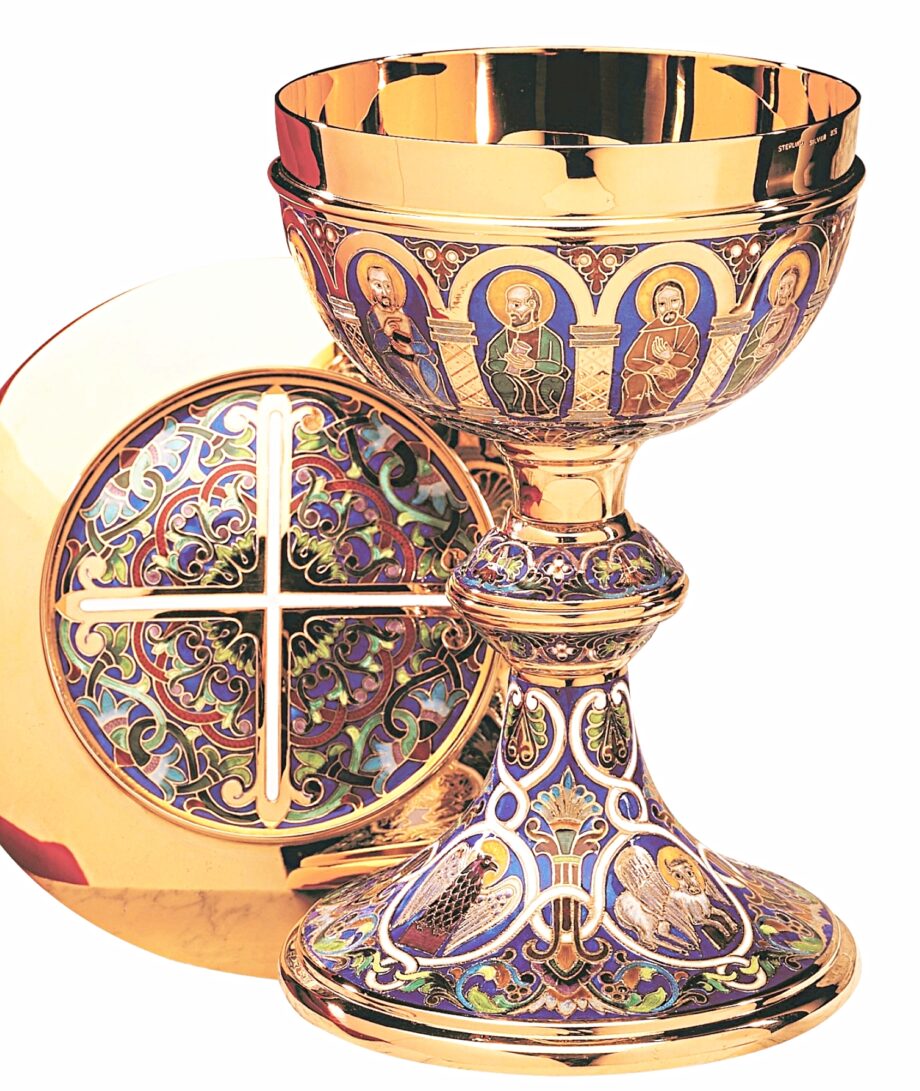 The Romanesque Chalice and paten - sterling silver series and ...