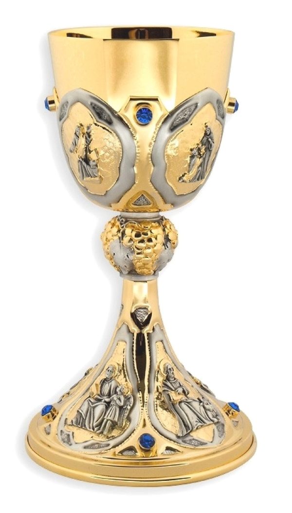Chalice sapphires - Chalices collection and Laboratorio Gruppo Liturgico