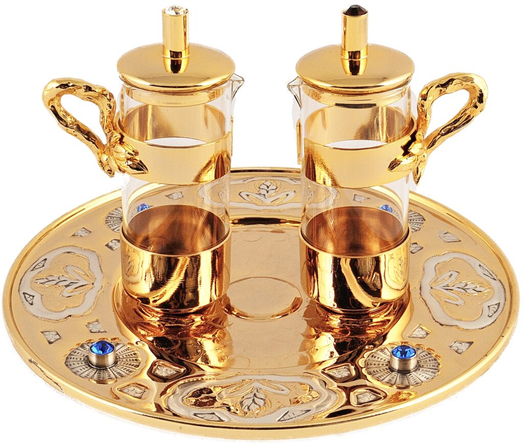 Cruets set - cruets sets and Laboratorio Gruppo Liturgico