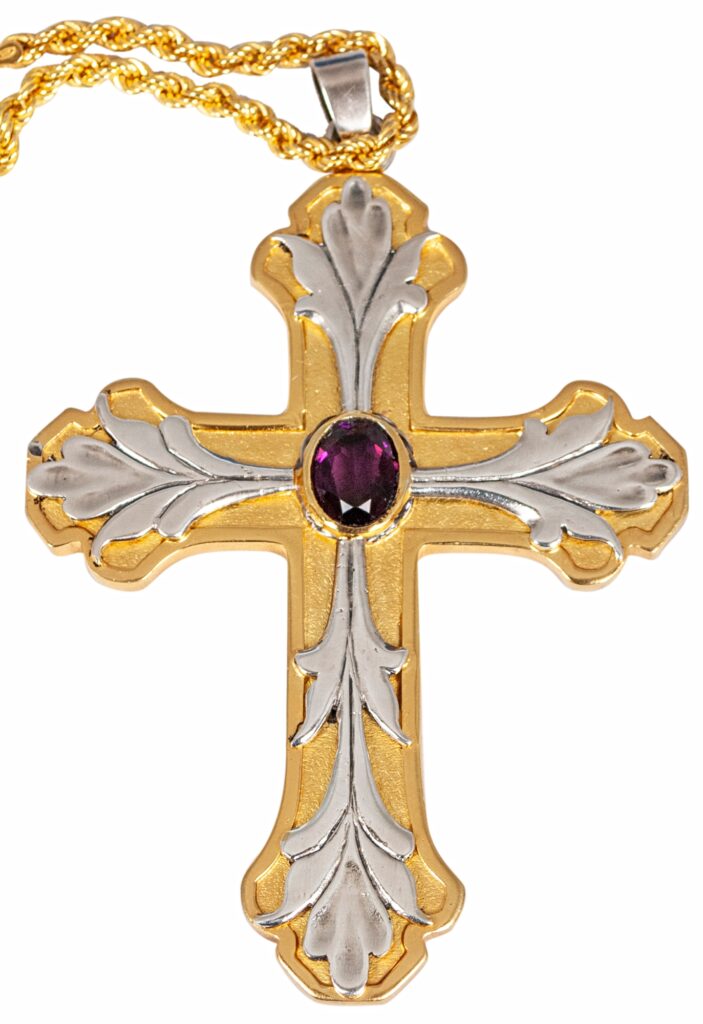 pectoral cross in solid silver - pectoral crosses and Laboratorio ...