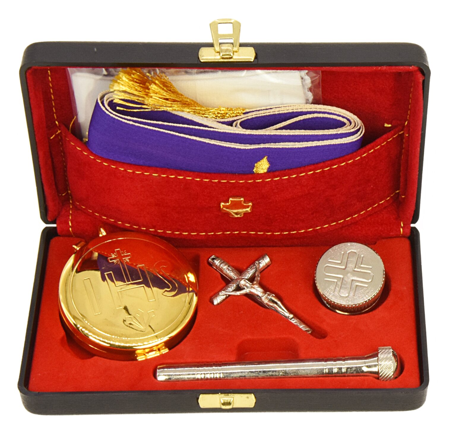 Viaticum case set - Oil stoks and Laboratorio Gruppo Liturgico