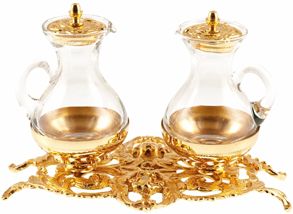 Cruets set - cruets sets and Laboratorio Gruppo Liturgico