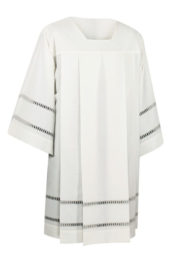 Surplice hand-made embroidery - surplices-rochets and Laboratorio ...