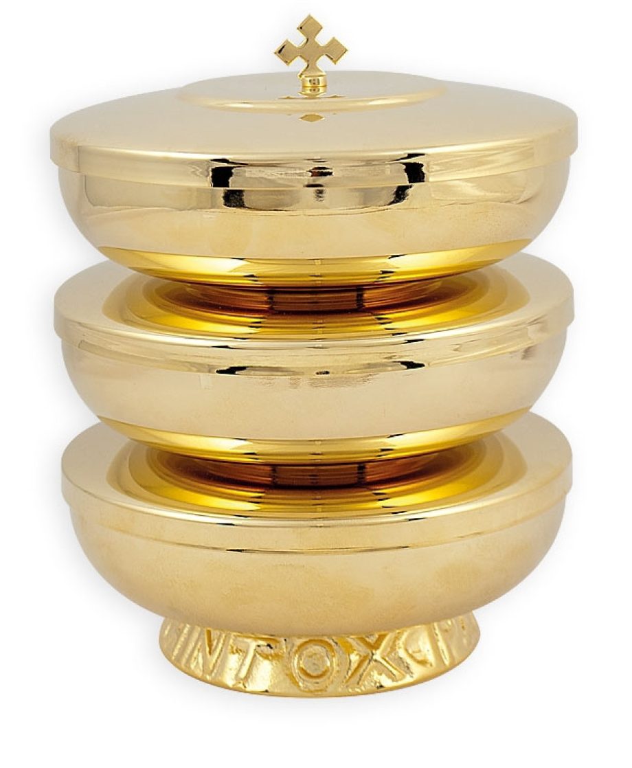 Stacking ciborium - Ciboria collection and Laboratorio Gruppo Liturgico