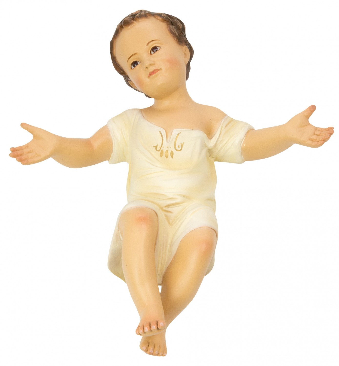 Infant Jesus cm 33 - hand decorated resin and Laboratorio Gruppo Liturgico