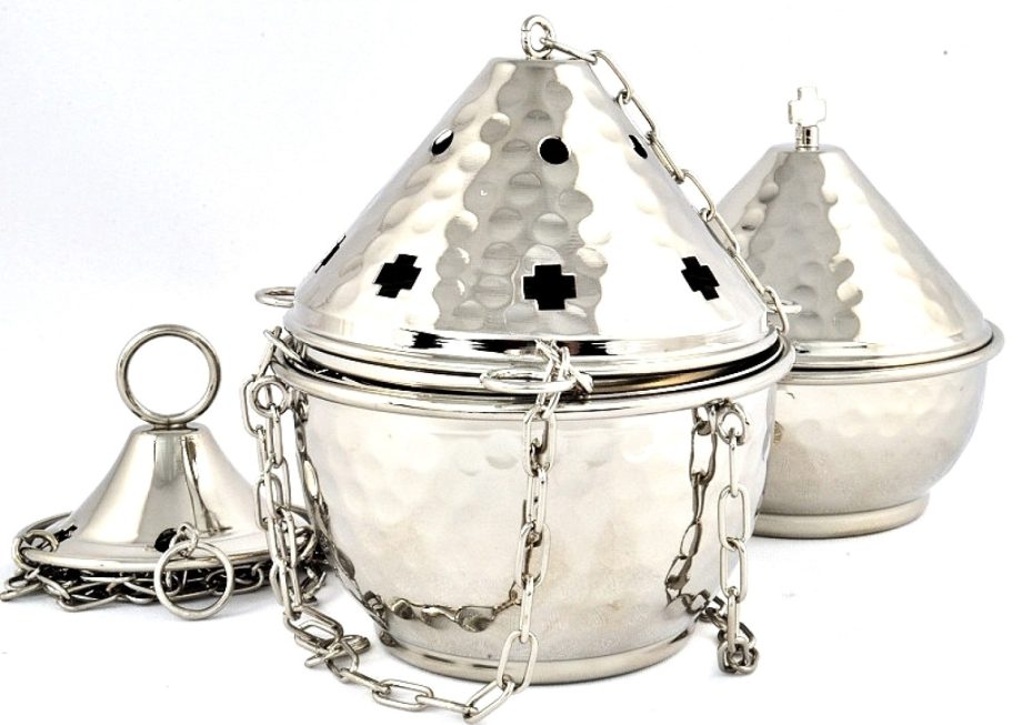 censer with boat - censers-holy water pots and Laboratorio Gruppo Liturgico