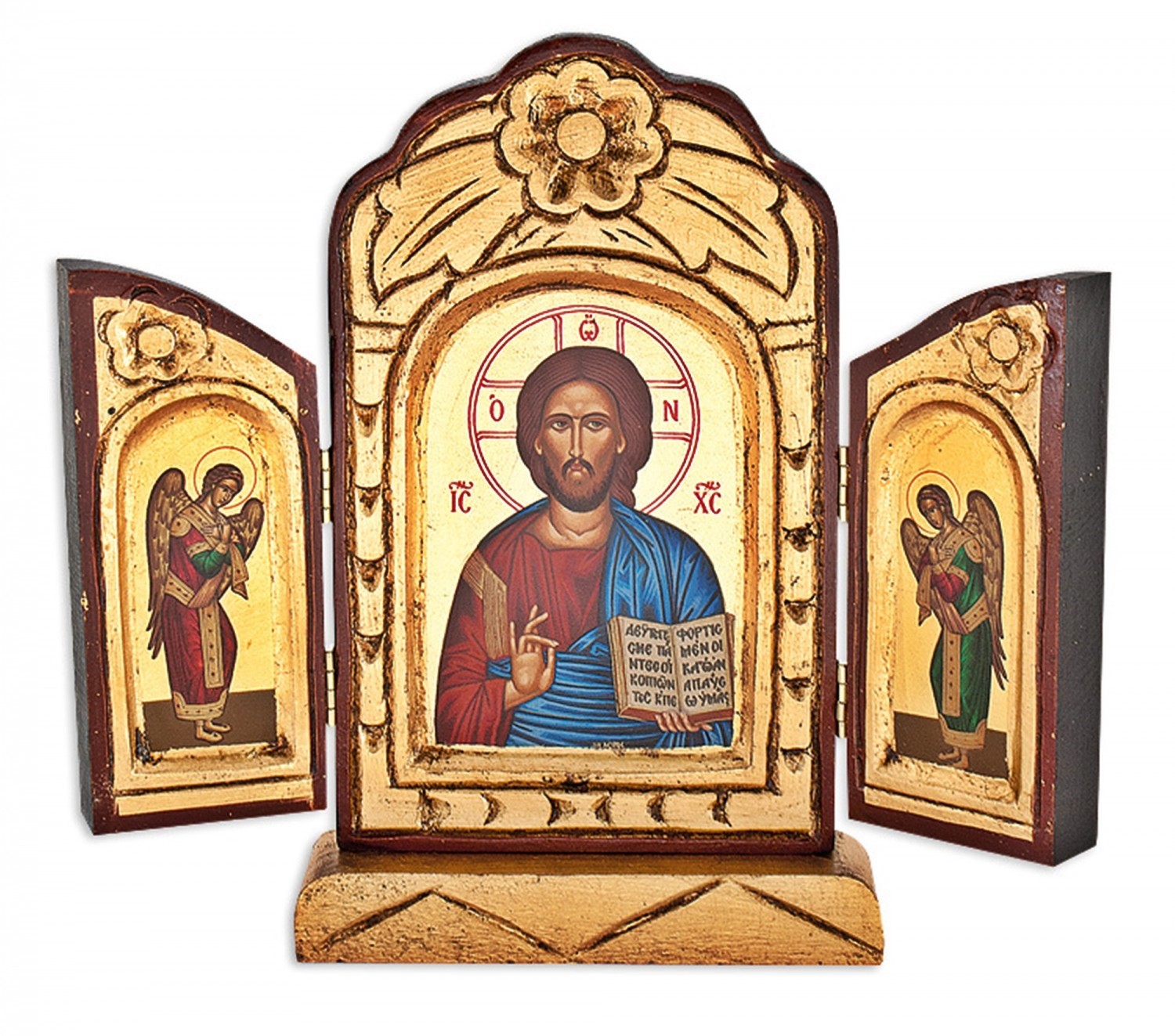 Icône Grecque Triptyque. - icônes et Laboratorio Gruppo Liturgico