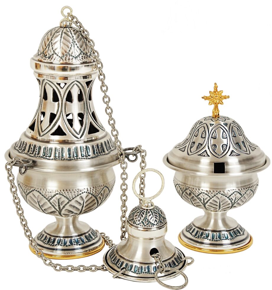 censer and boat - censers-holy water pots and Laboratorio Gruppo Liturgico