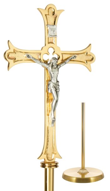 Processional cross with stand - processional crosses and Laboratorio ...
