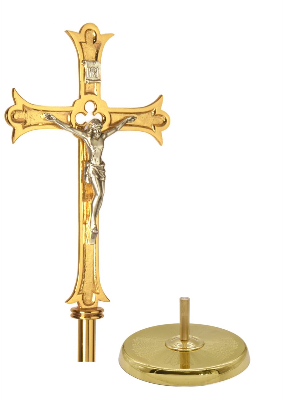 Processional cross with stand - processional crosses and Laboratorio ...