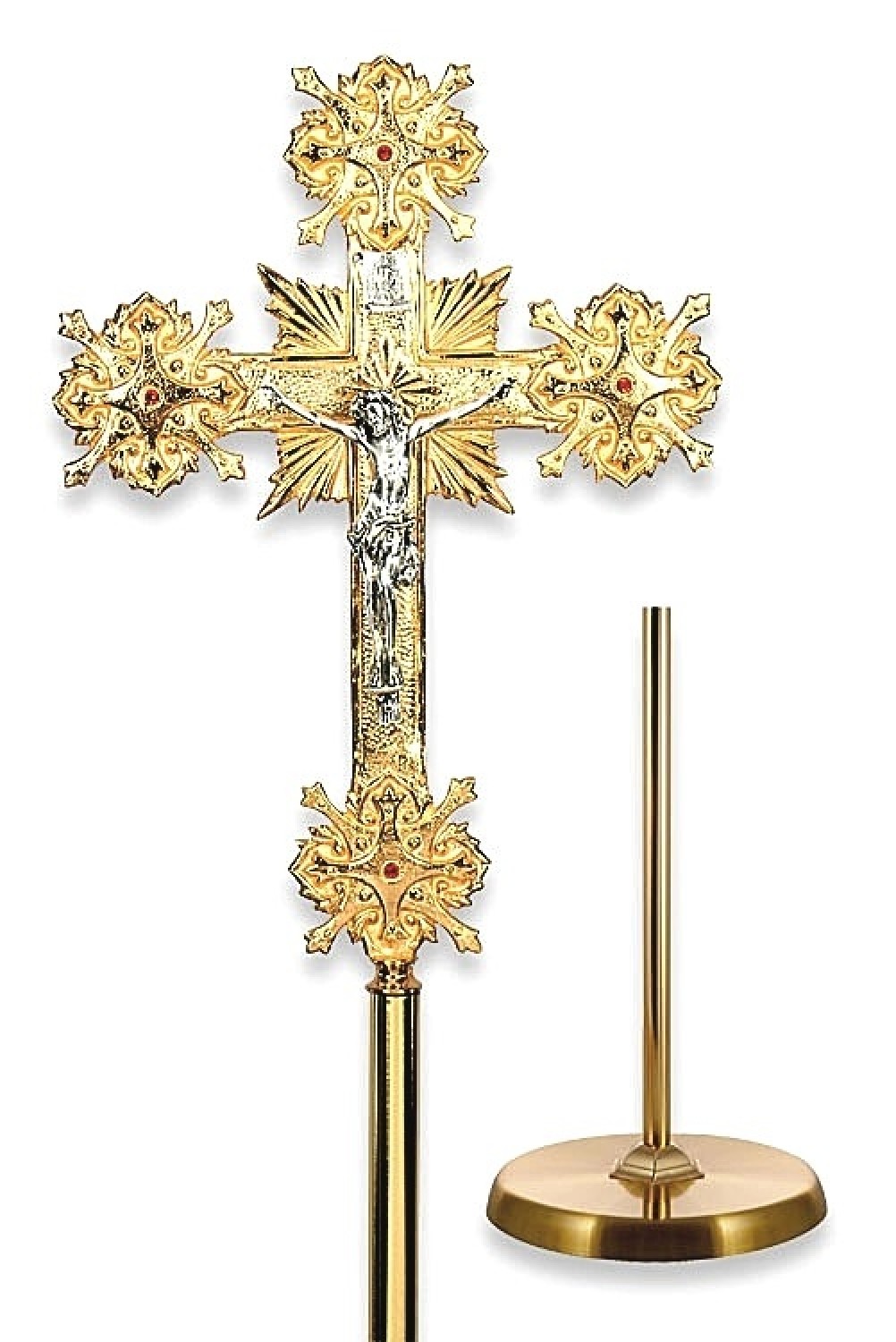 Processional cross with stand - processional crosses and Laboratorio ...
