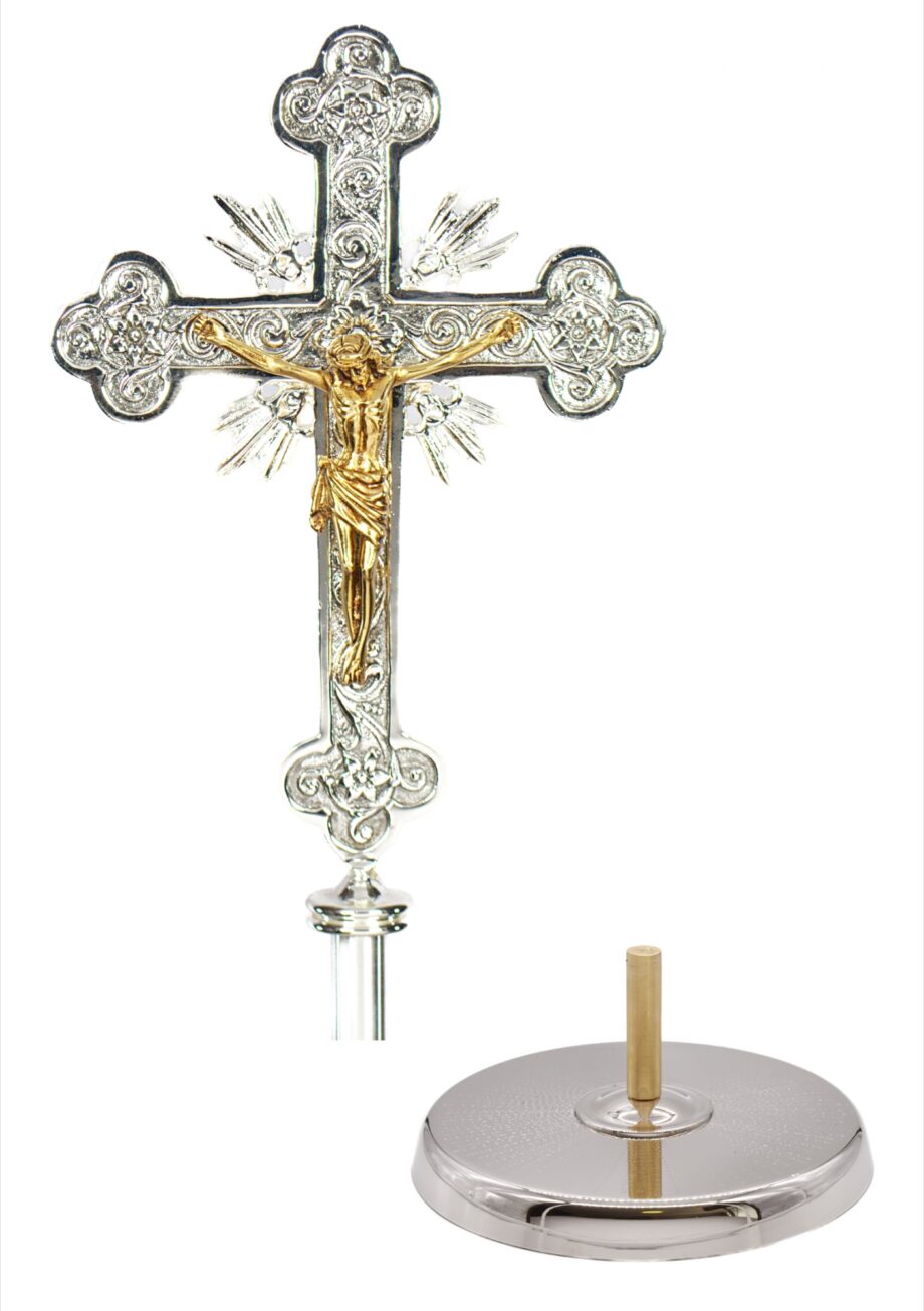 Processional cross with stand - processional crosses and Laboratorio ...