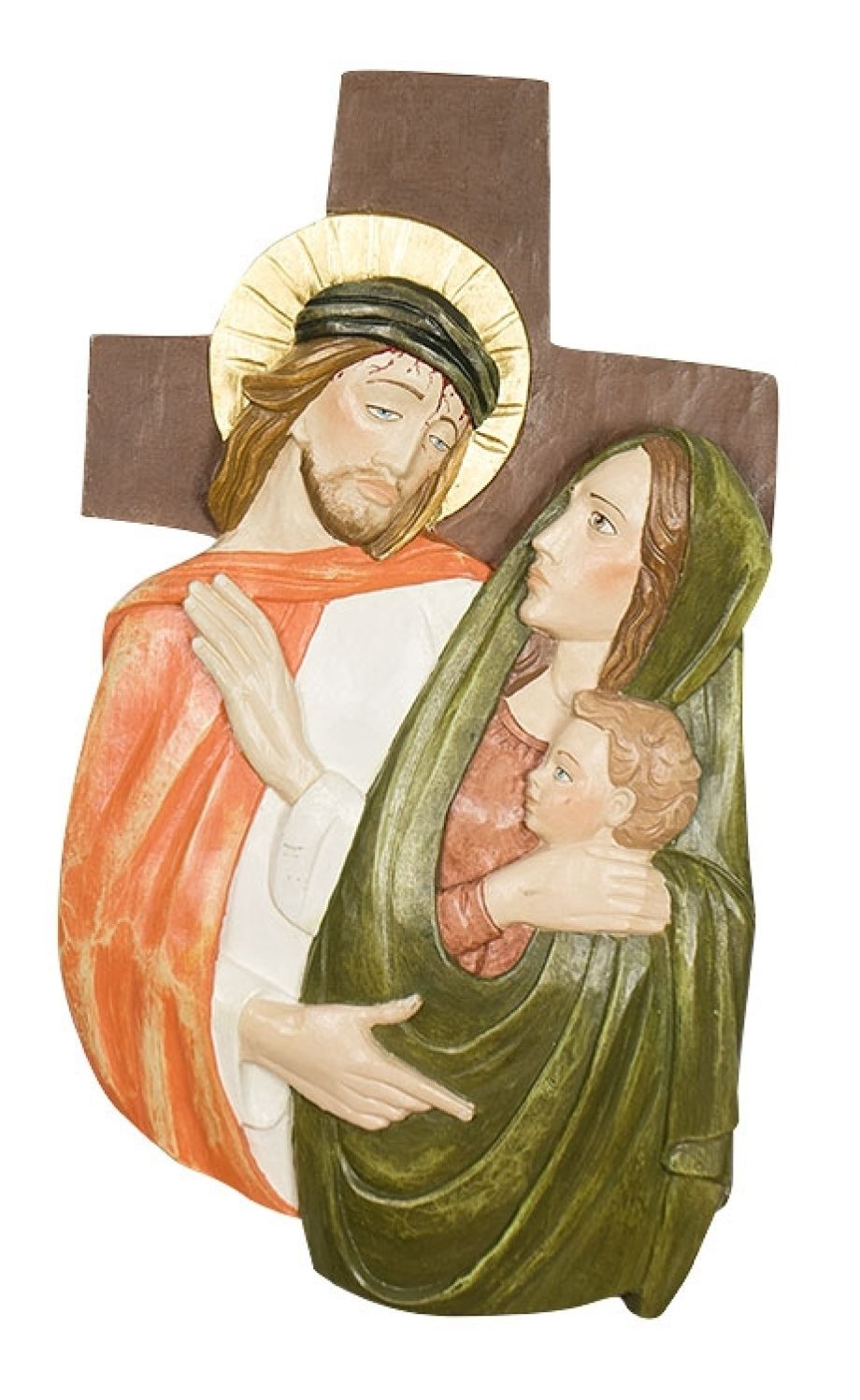 Via Crucis de madera - via crucis y Laboratorio Gruppo Liturgico